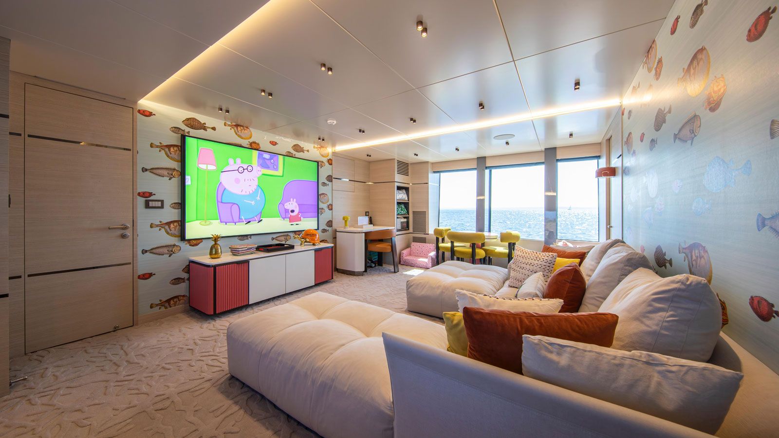 The top family-friendly superyachts with dedicated children's spaces